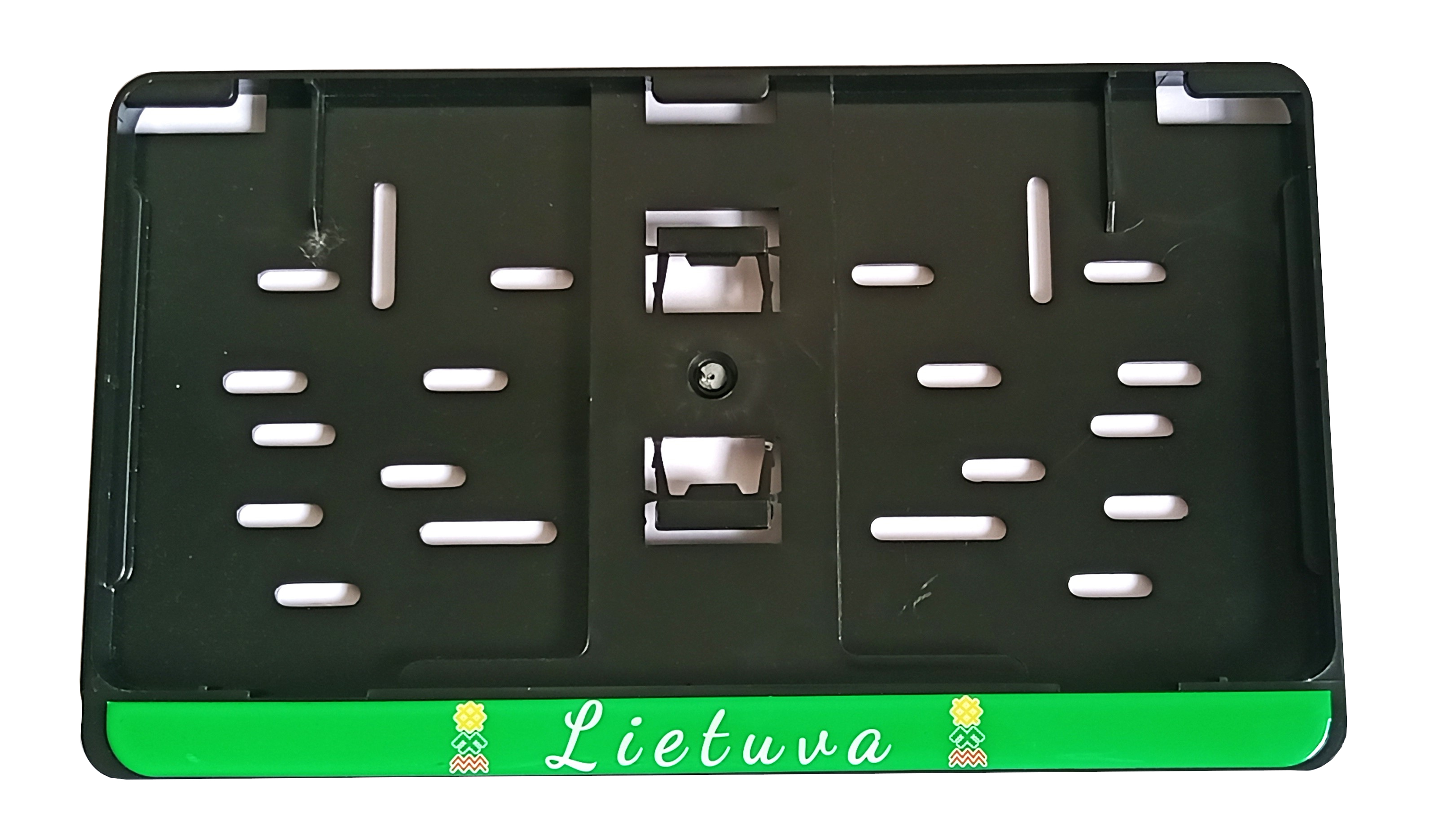 r6-p8 Valstybinio numerio rėmelis Lietuva R6